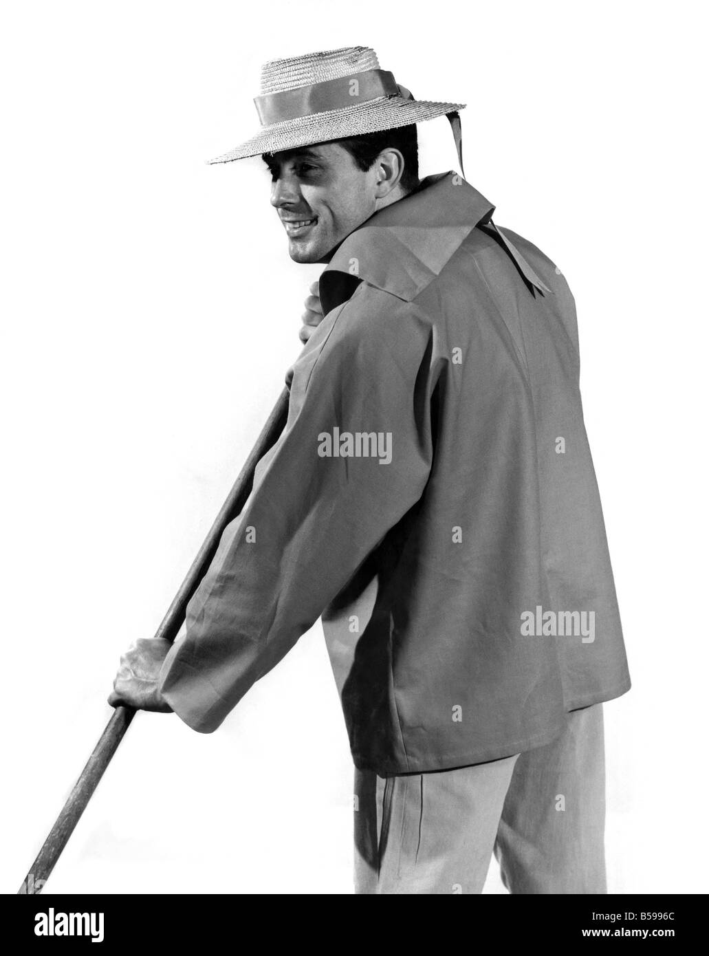 Reveille Fashions: Peter Anthony modelling a Gondolier style shirt and ...