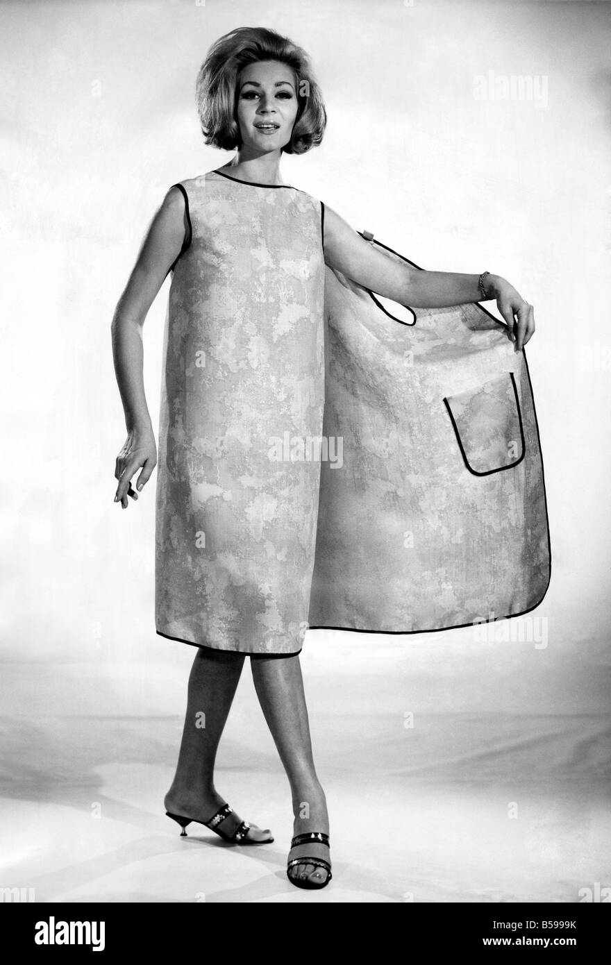 Reveille Fashions: Helen Norman modeling the latest in house coats for ...