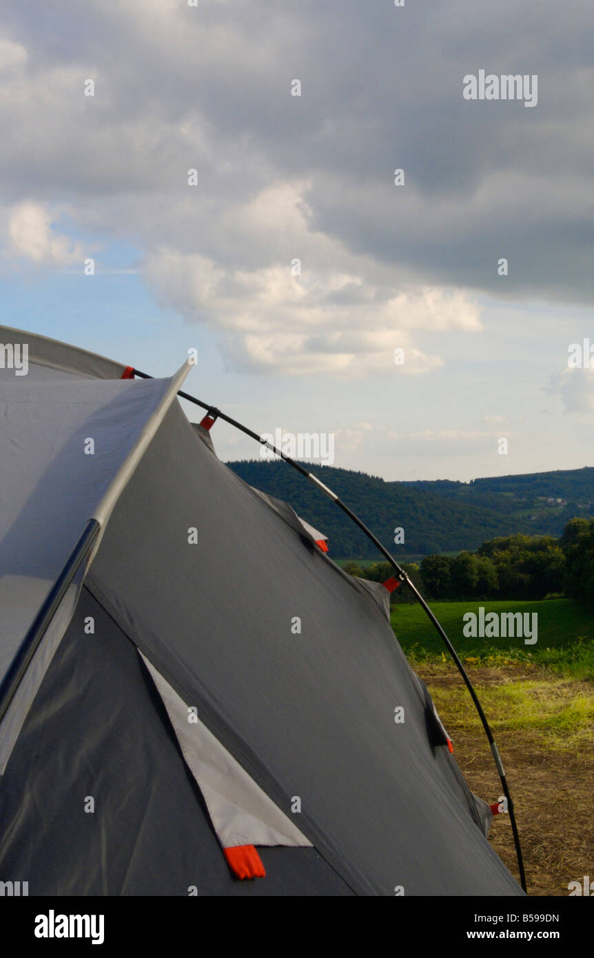 Camping france tent hi-res stock photography and images - Alamy