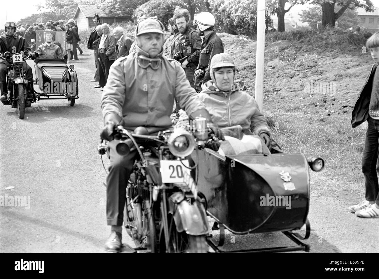 Classic. Motorsports. I.O.M. TT. Racing. Vintage Rally of Motor Cycles ...