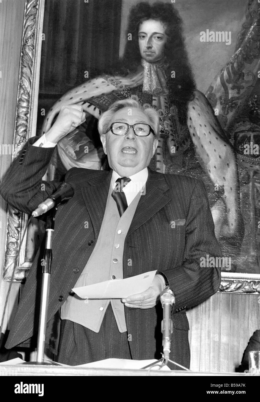 Politics: Lord George Brown, Britains former Labour Deputy Prime ...