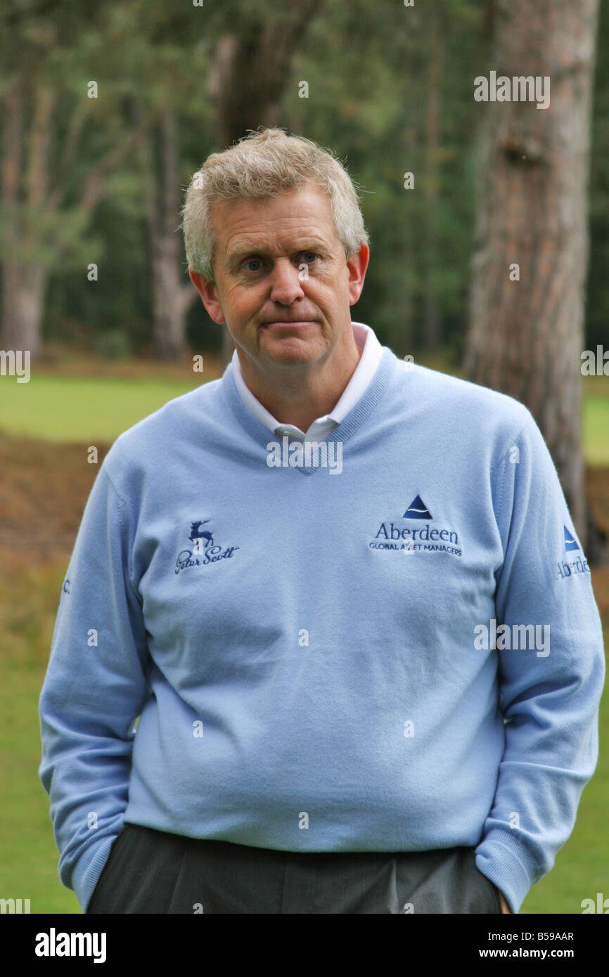 Colin Montgomerie Scottish professional golfer Stock Photo - Alamy