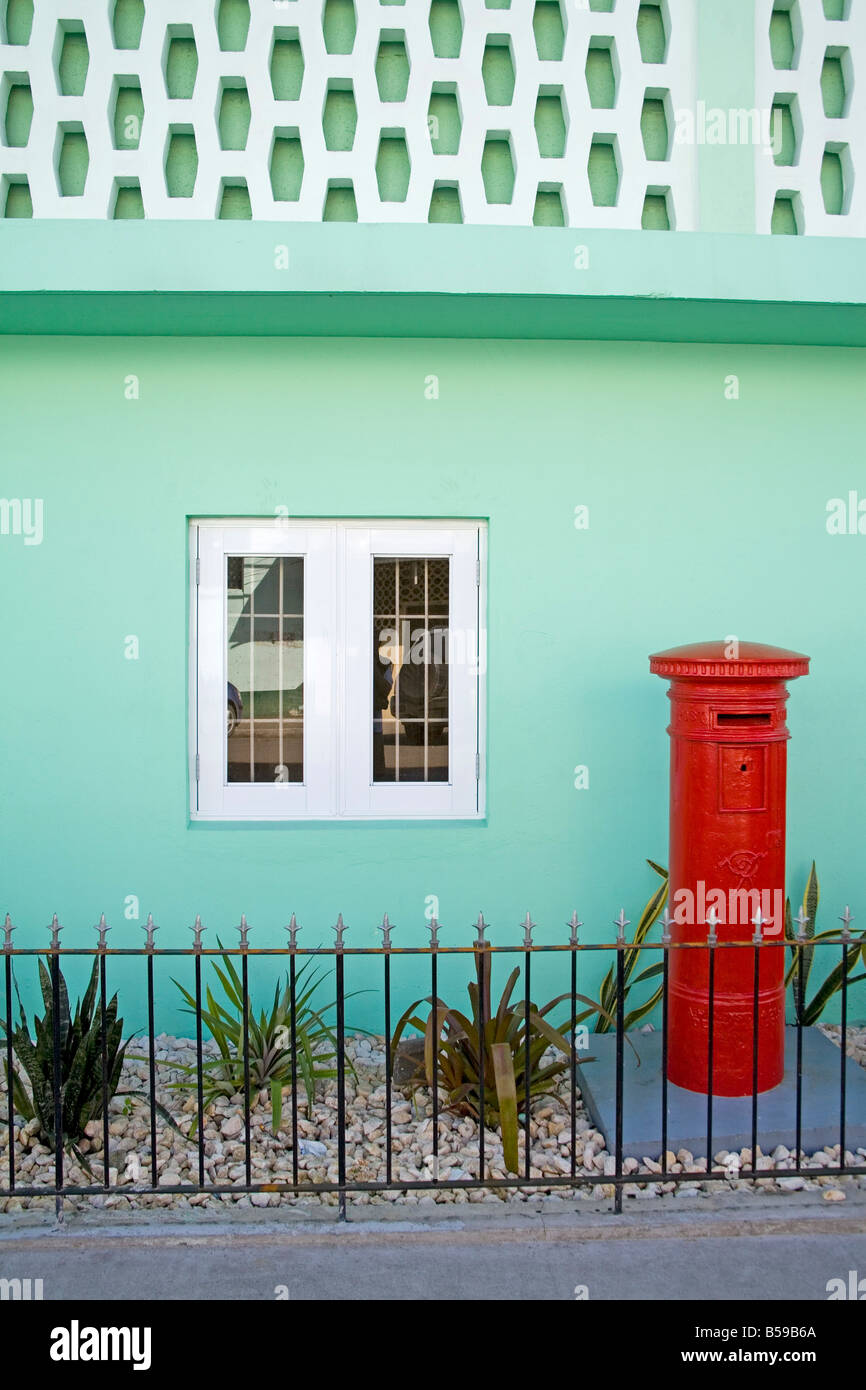 Post Office, St. Johns City, Antigua Island, Antigua and Barbuda ...