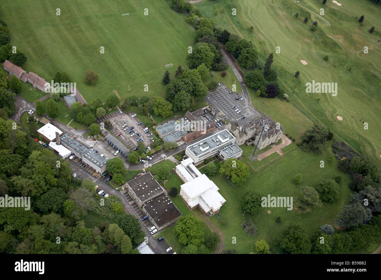 Leek wootton aerial hi-res stock photography and images - Alamy