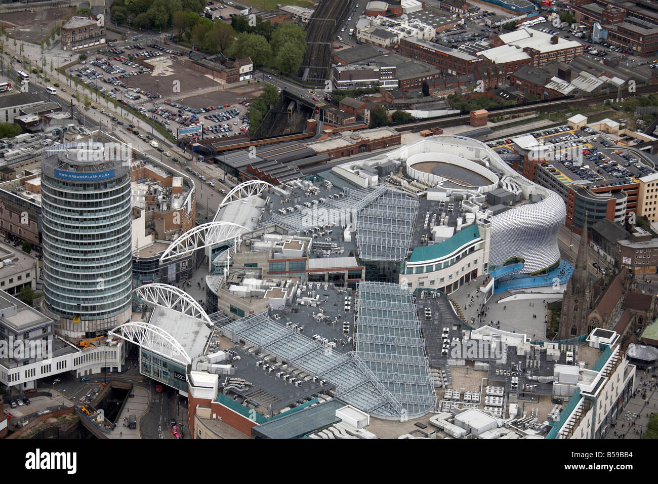 Rotunda Aerial Birmingham High Resolution Stock Photography and Images ...