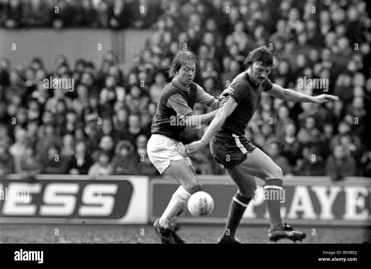 West Ham (0) v. Chelsea (1). March 1975 75-01701-005 Stock Photo - Alamy