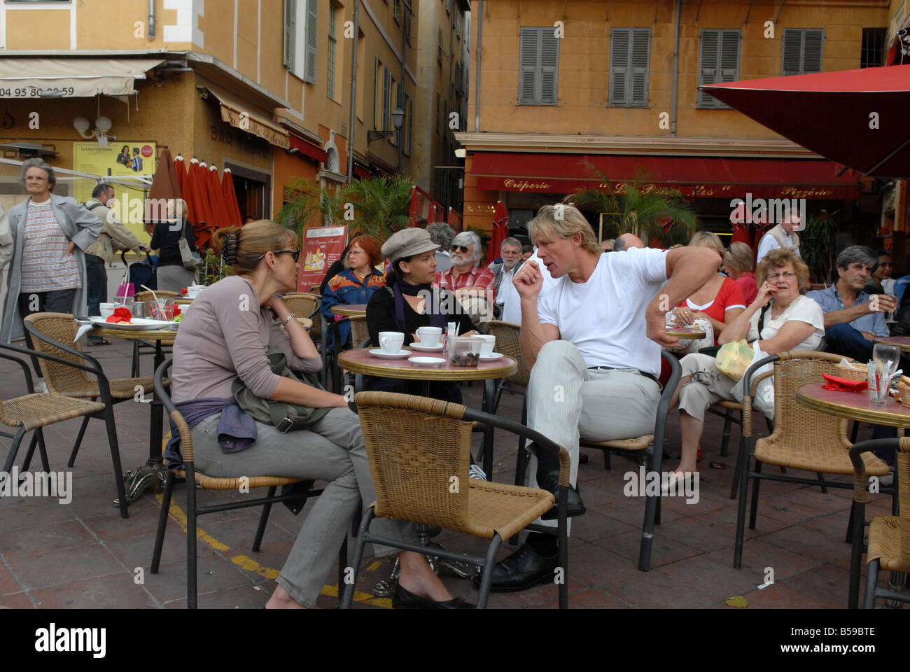 Nice cafe hi-res stock photography and images - Alamy