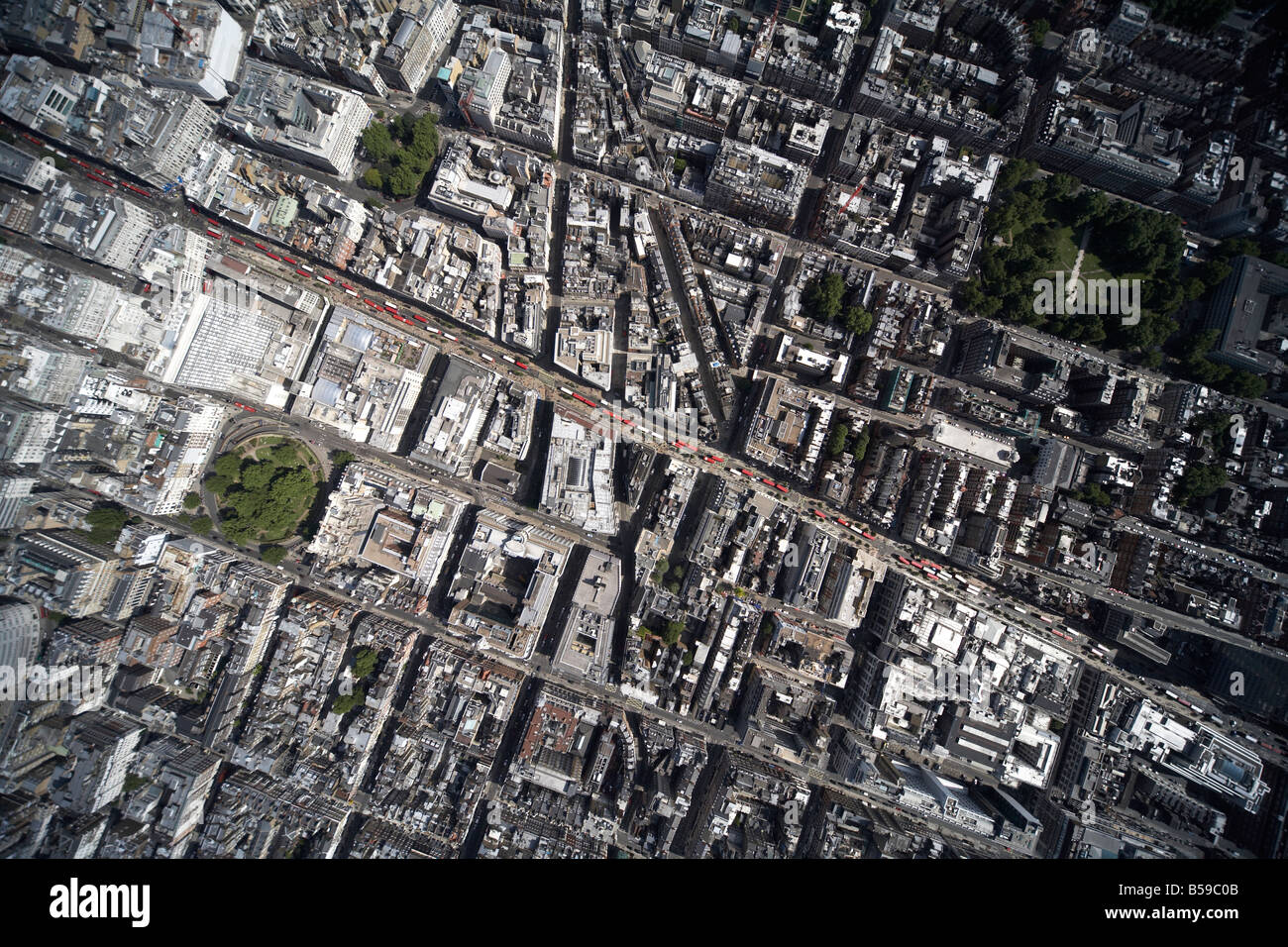 Cavendish square aerial hi-res stock photography and images - Alamy