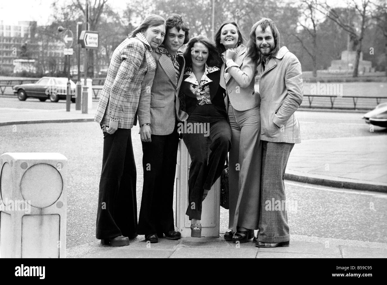 The original pop group Guys and Dolls who are in dispute with the group ...