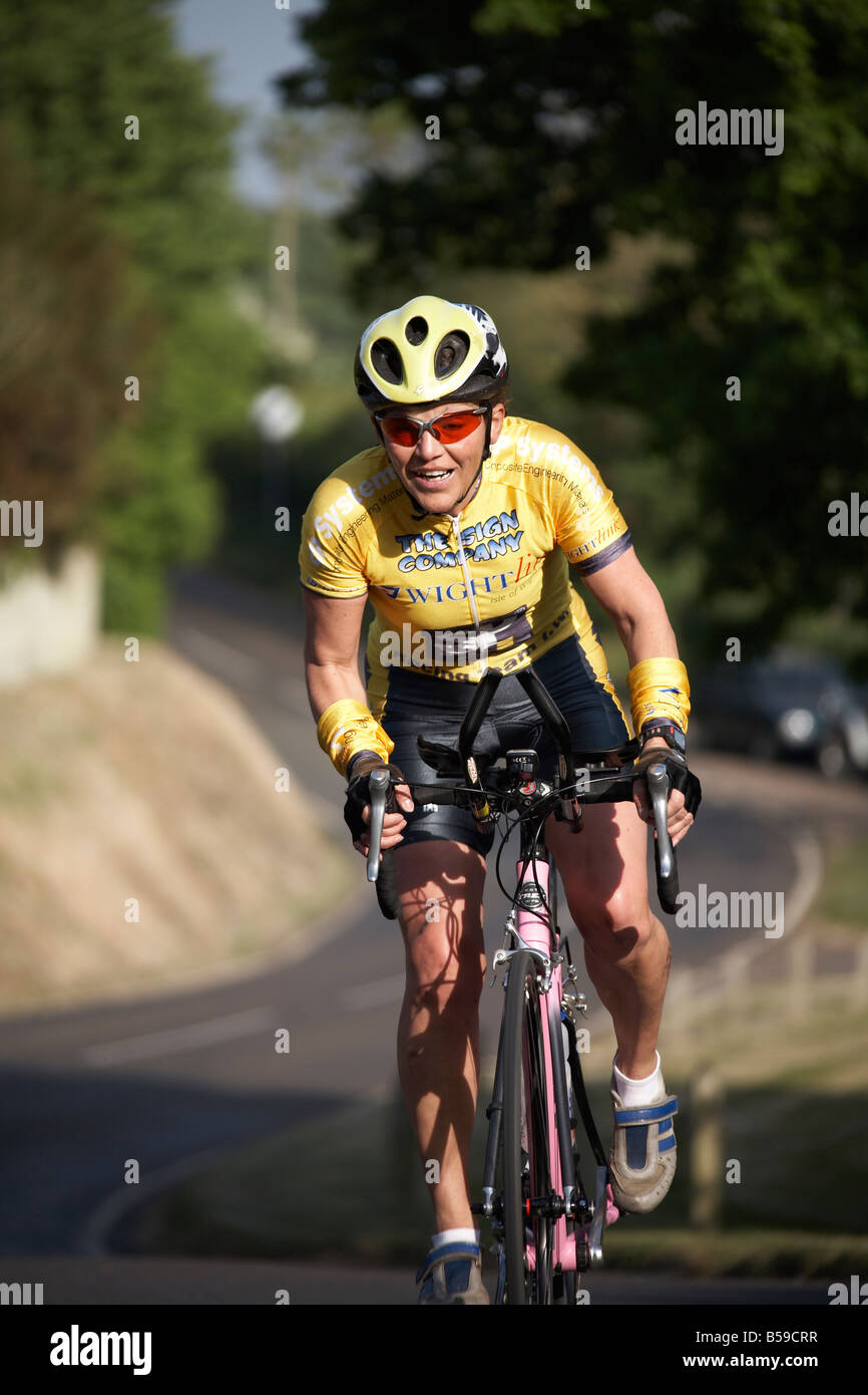 Tandem cyclists racing hi-res stock photography and images - Alamy