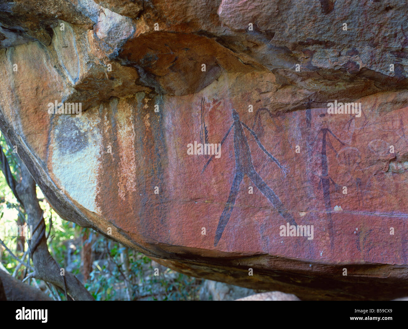 Aboriginal rock paintings hi-res stock photography and images - Alamy