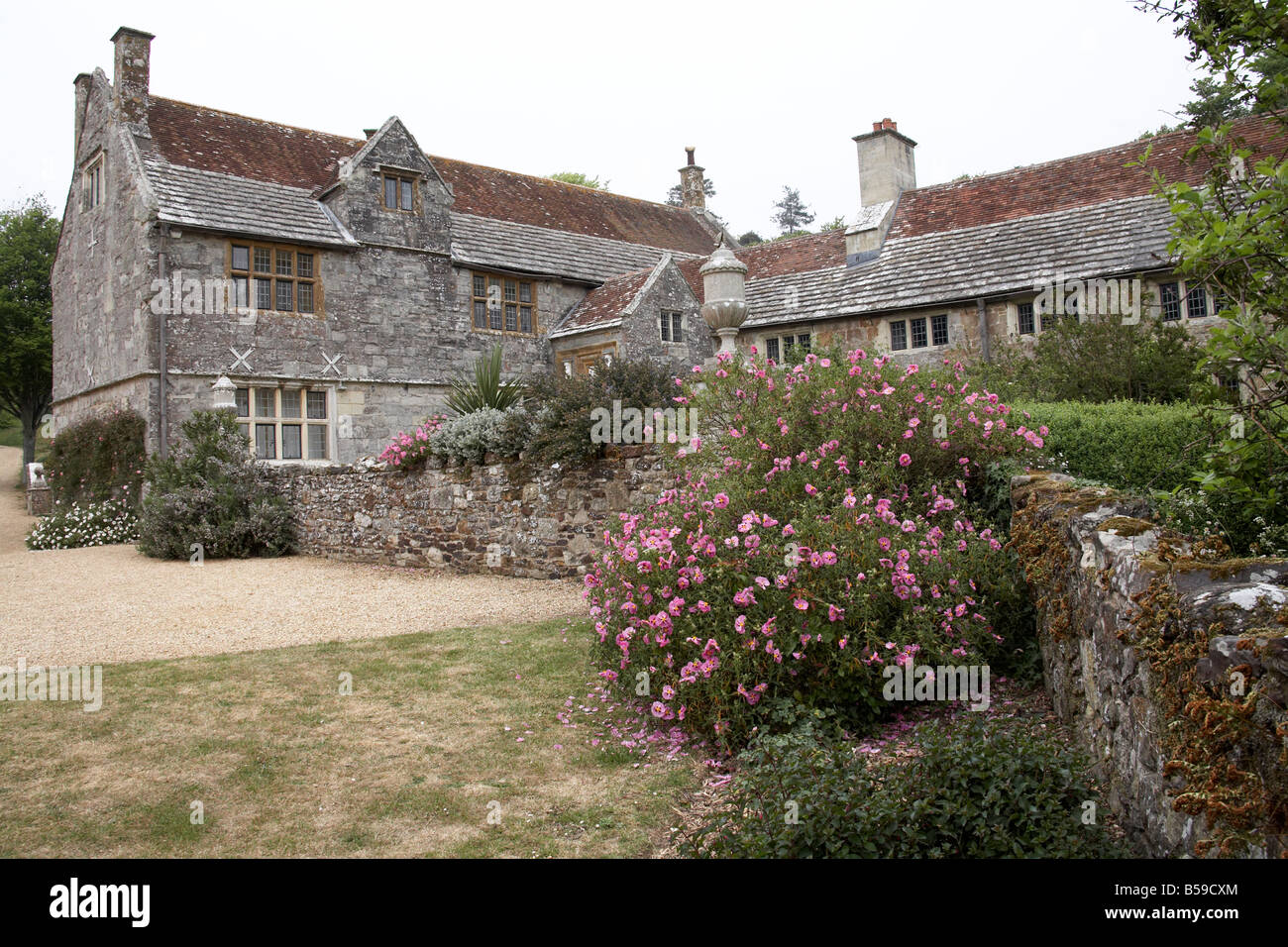 Mottistone Manor NT National Trust Isle of Wight England UK Stock Photo ...