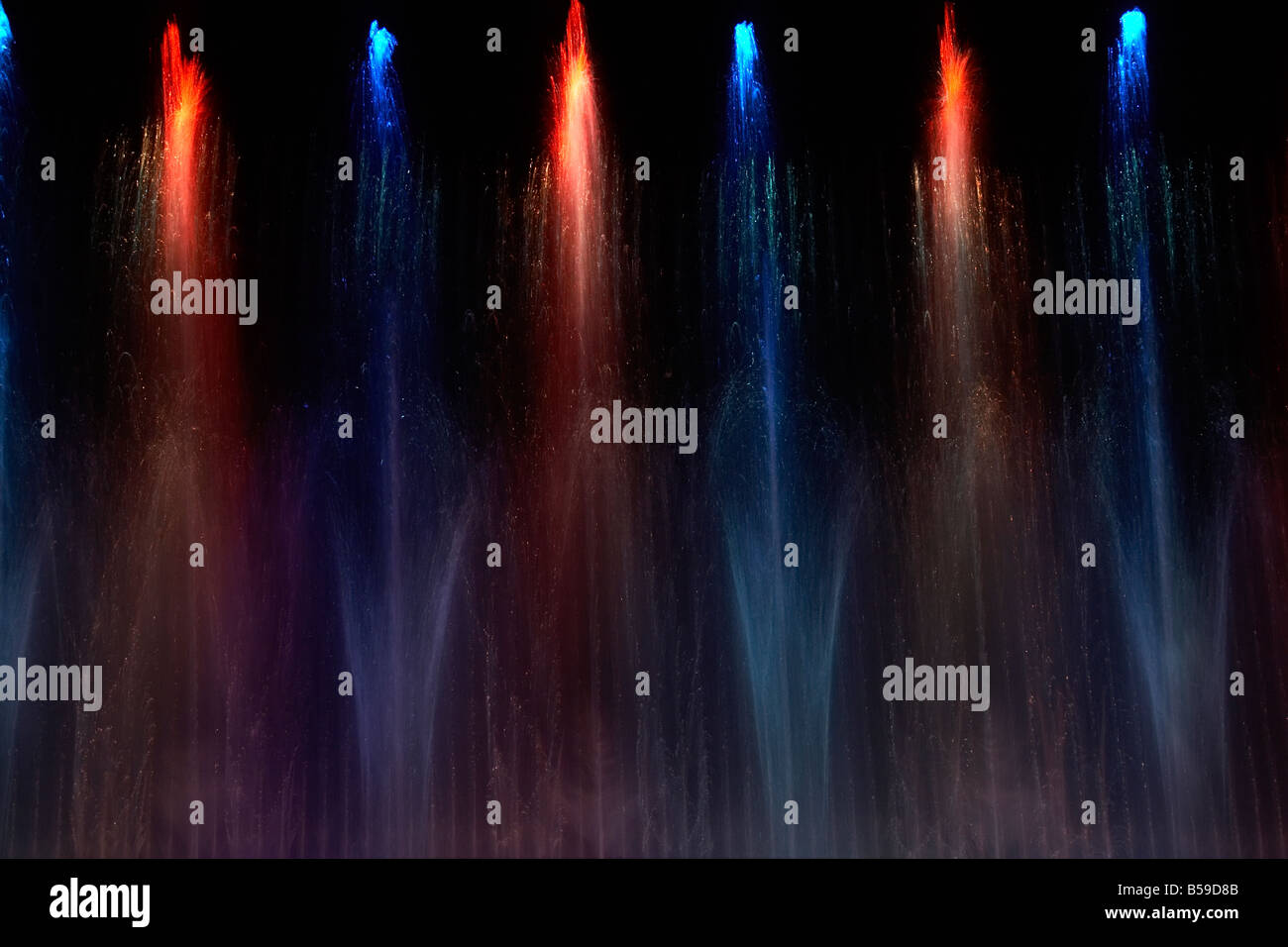 Waltzing Waters tourist visitor attraction illuminated dancing ...