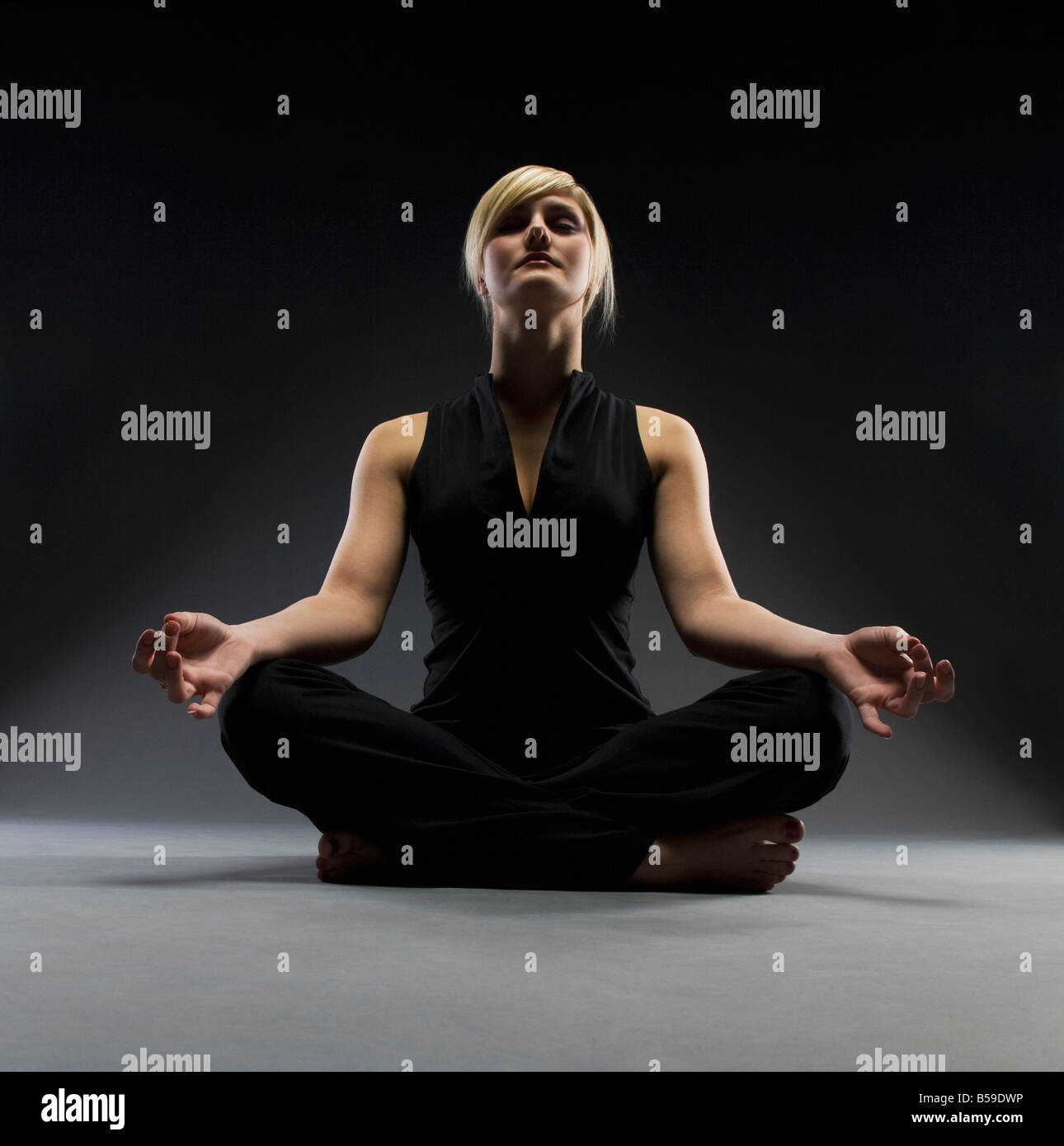 Meditation breathing techniques hi-res stock photography and images - Alamy