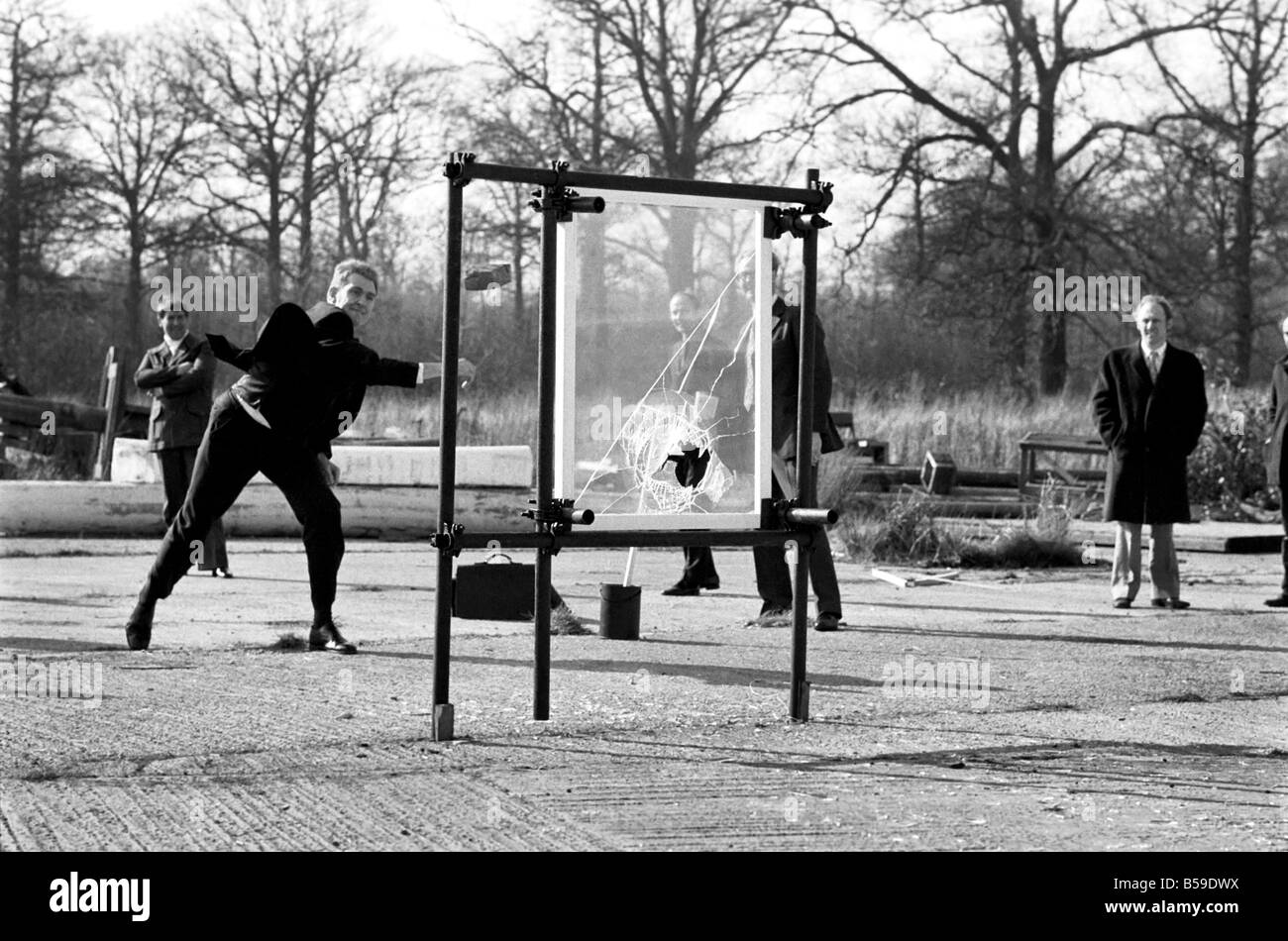 Safetykling - A Protective glass backing film from Ozalid. The danger ...