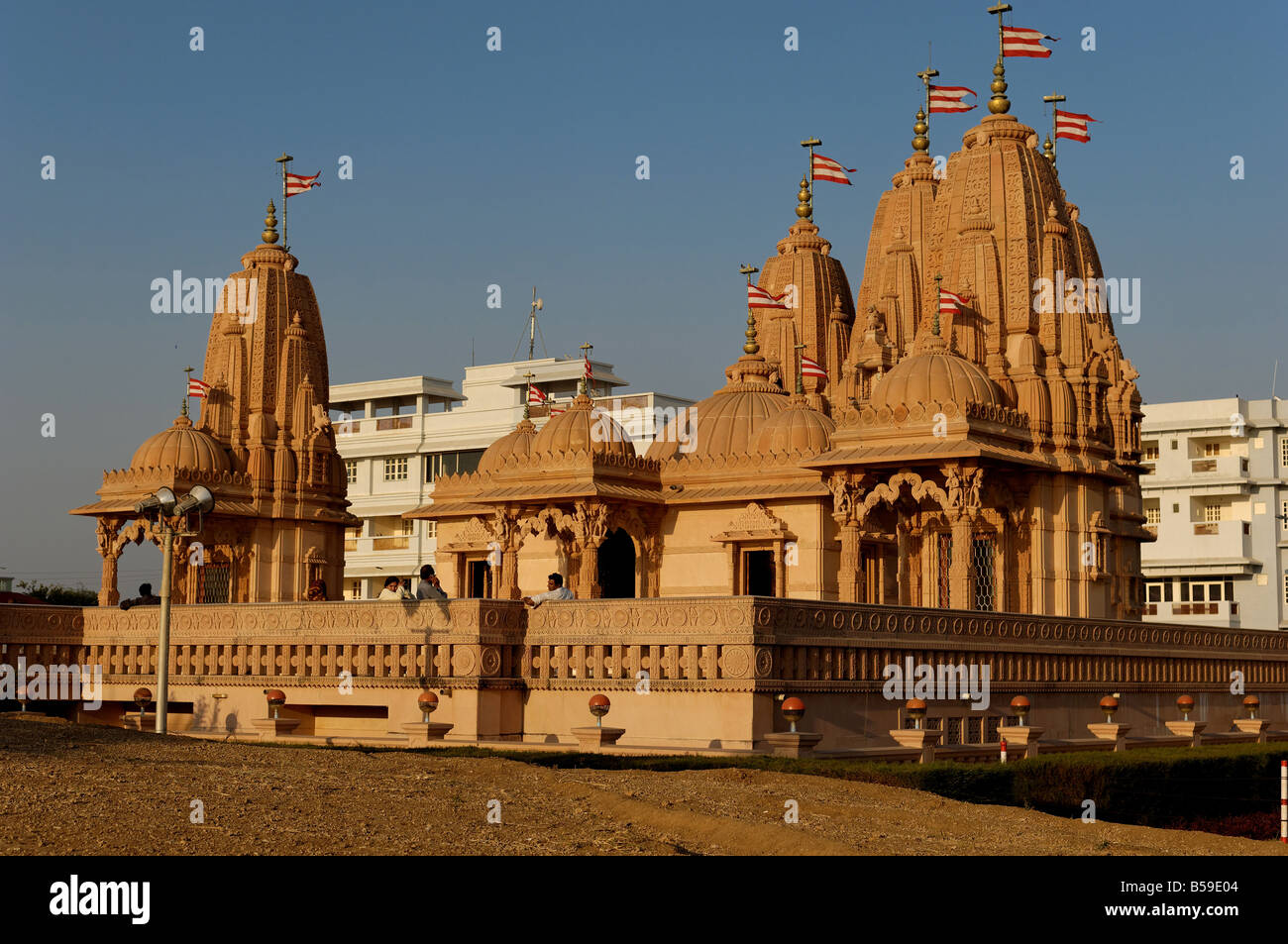 Swaminarayan Hindu temple Valsad Gujarat India Stock Photo - Alamy
