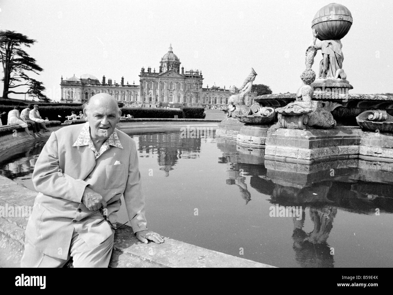 George Howard Baron Howard of Henderskelfe chairman of the BBC pictured ...