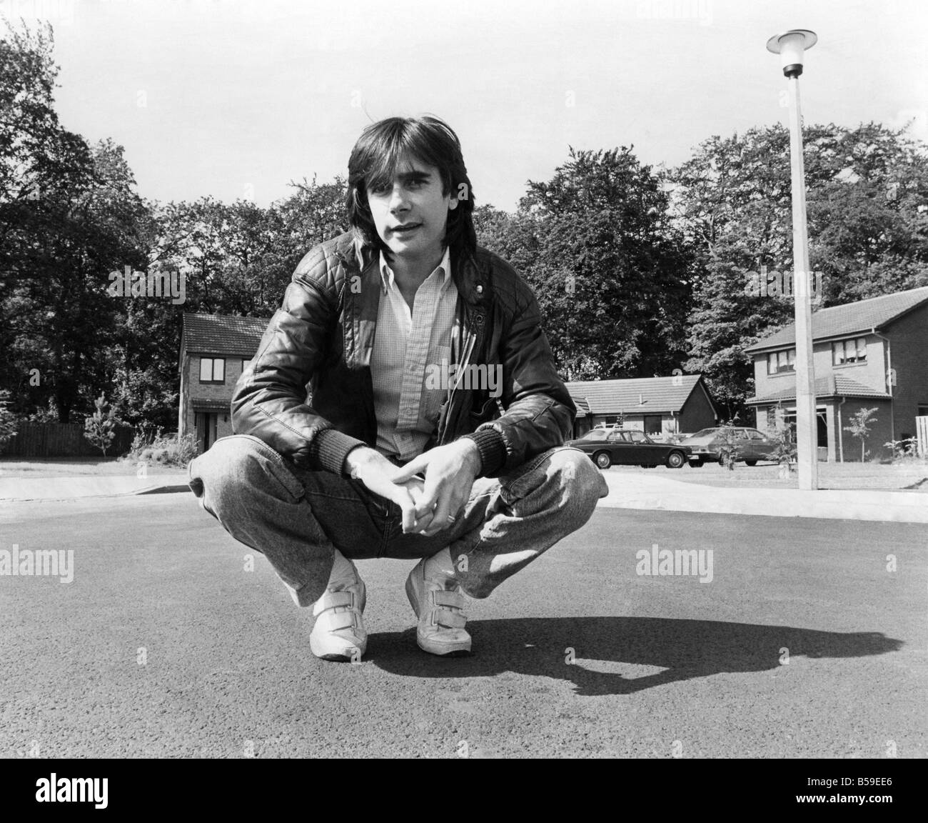 Scriptwriter Phil Redmond on the set of his new Channel Four soap opera ...