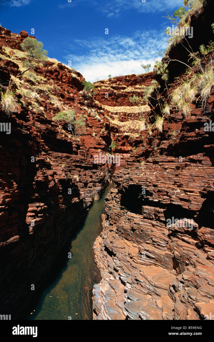Hancock Gorge, Karijini National Park, Pilbara, Western Australia ...