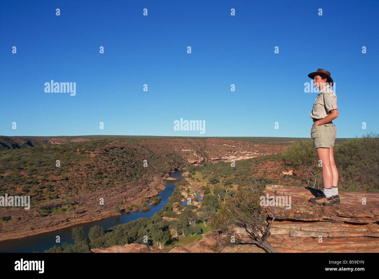 The Loop, Murchison River, Kalbarri National Park, Western Australia ...