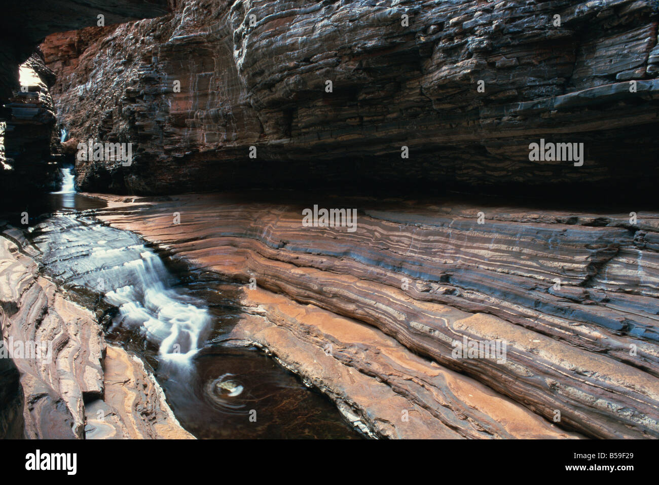 Hancock Gorge, Karijini National Park, Pilbara, Western Australia ...