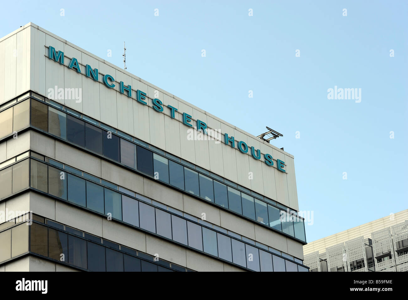 manchester house offices building architecture uk england britain Stock ...