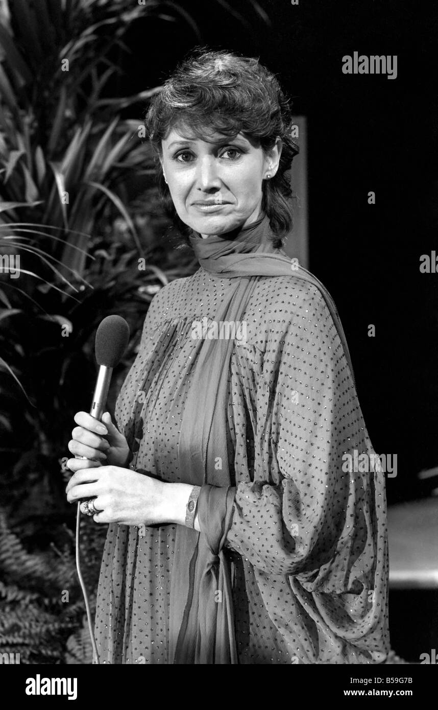 News Reader Jan Leeming appears on the Russel Harty Show. News reader ...