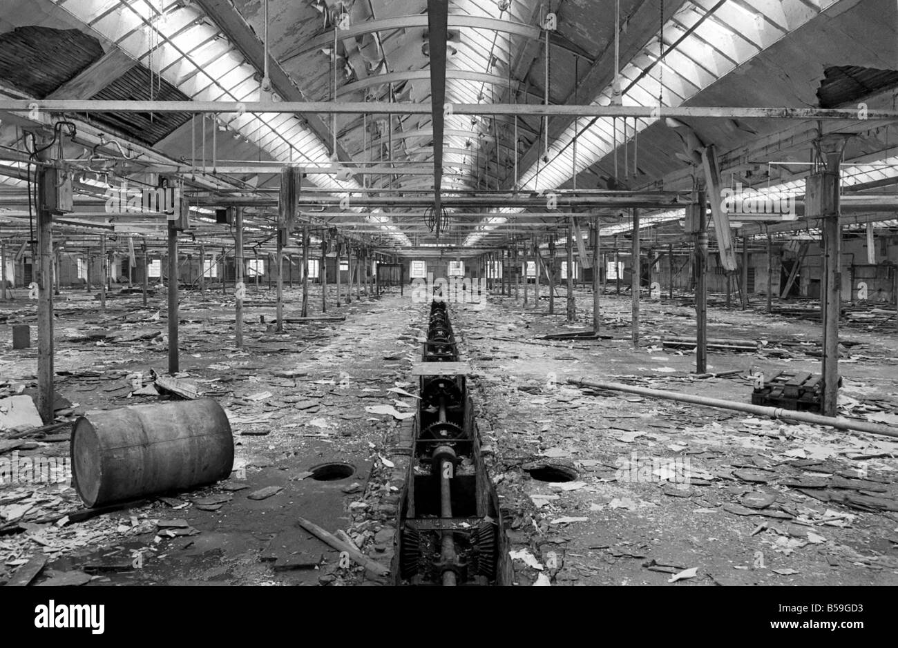 Industrial Decay: The site of the Baxter Brothers factory in Dundee ...