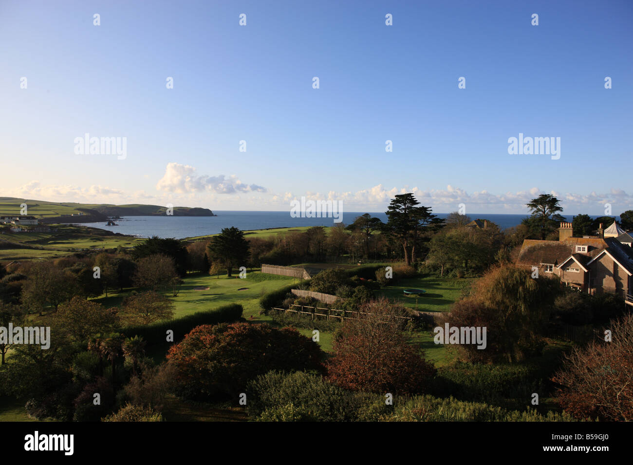 Thurlestone rock bay hi-res stock photography and images - Alamy