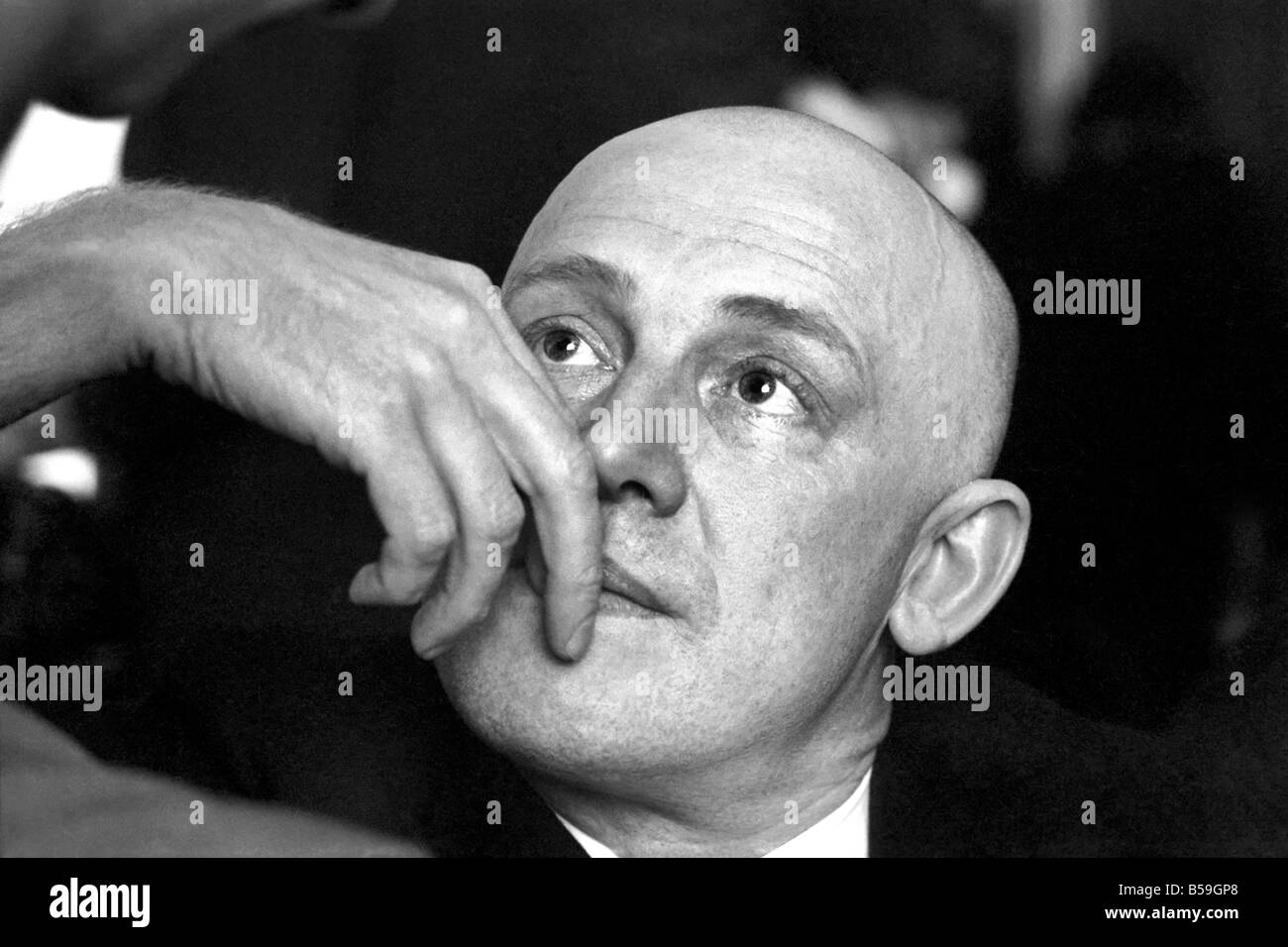 Entertainment: Soviet actor Innokenty Smoktunovsky at the Savoy Hotel ...