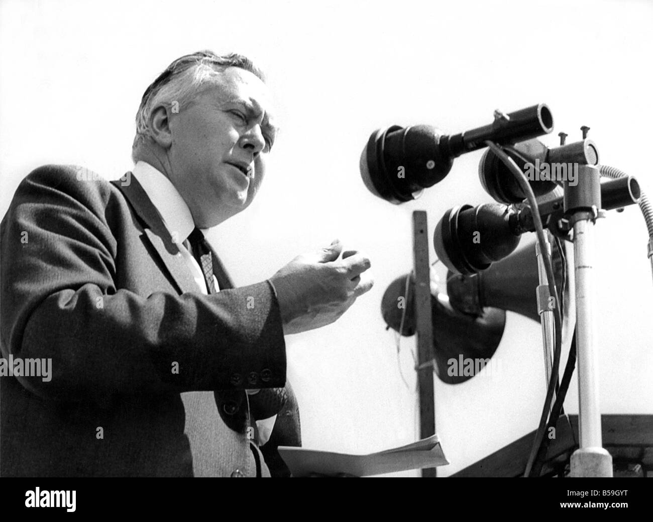 Harold wilson miners hi-res stock photography and images - Alamy