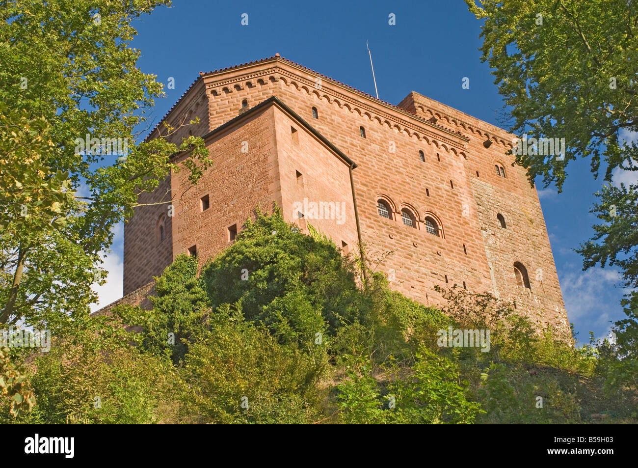Trifels Castle, where King Richard the Lionheart was imprisoned ...