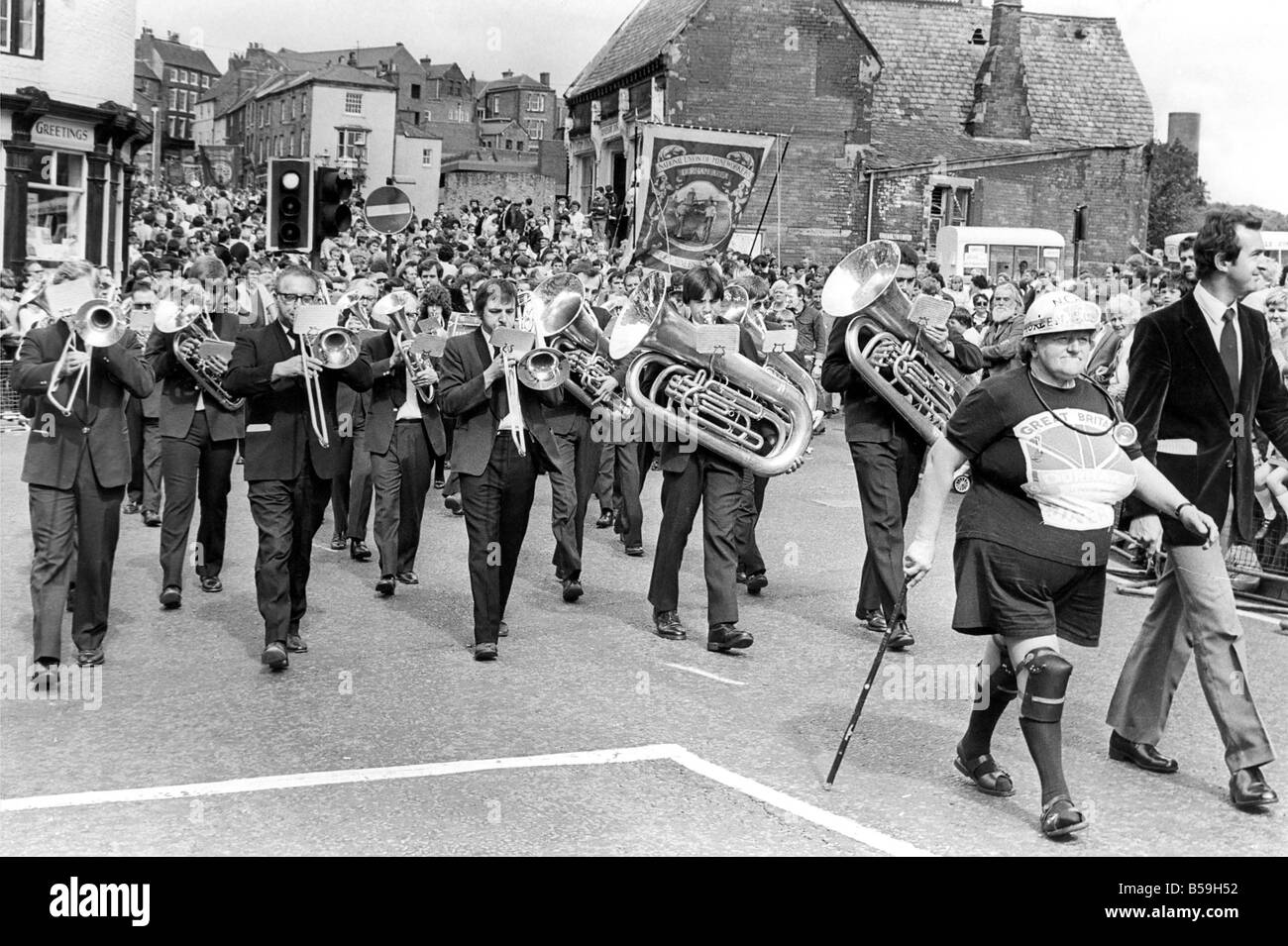 Durham Miners Gala, Brass Band High Resolution Stock Photography and ...