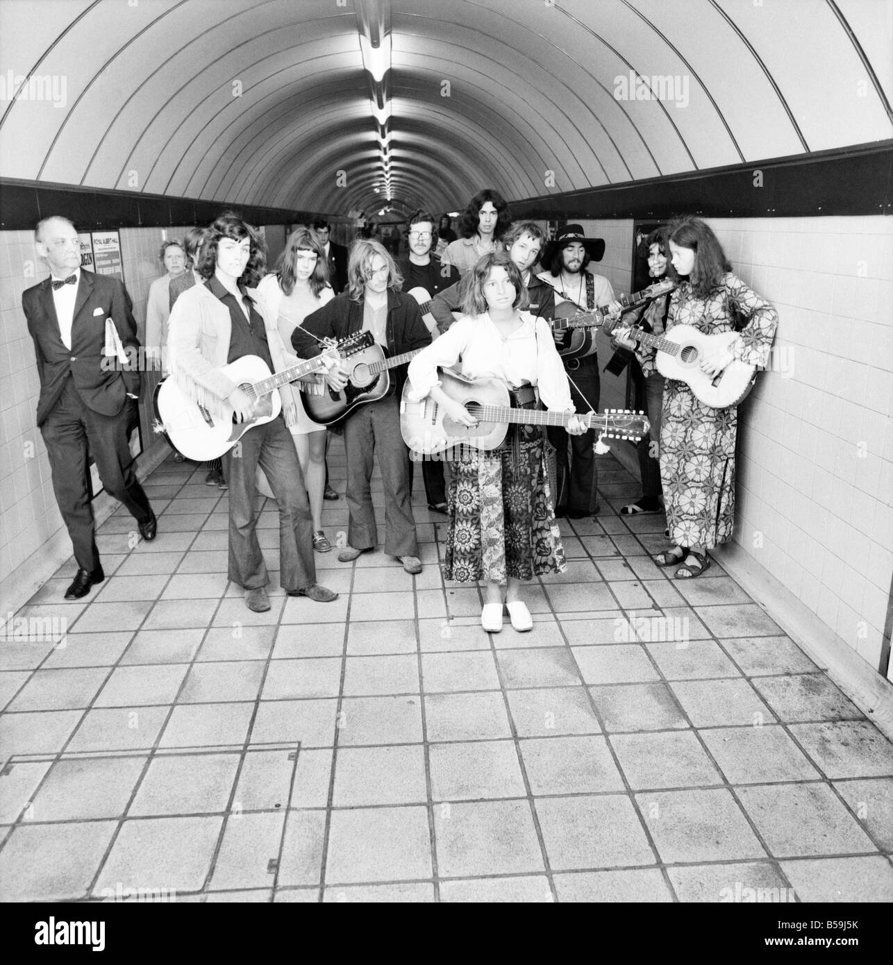 Music: Underground Pop Group. Also group picture in Green Park ...