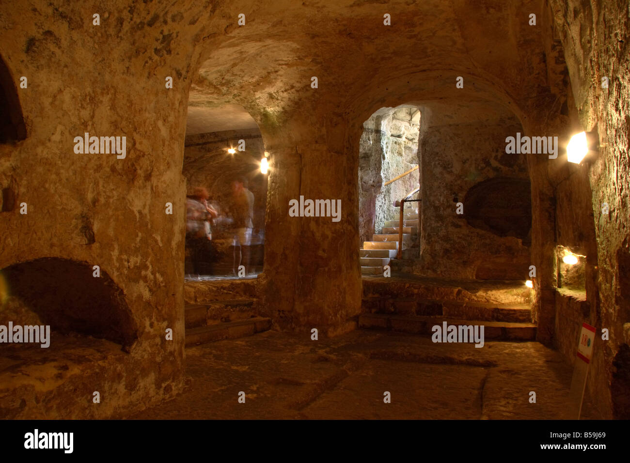 Malta catacombs hi-res stock photography and images - Alamy