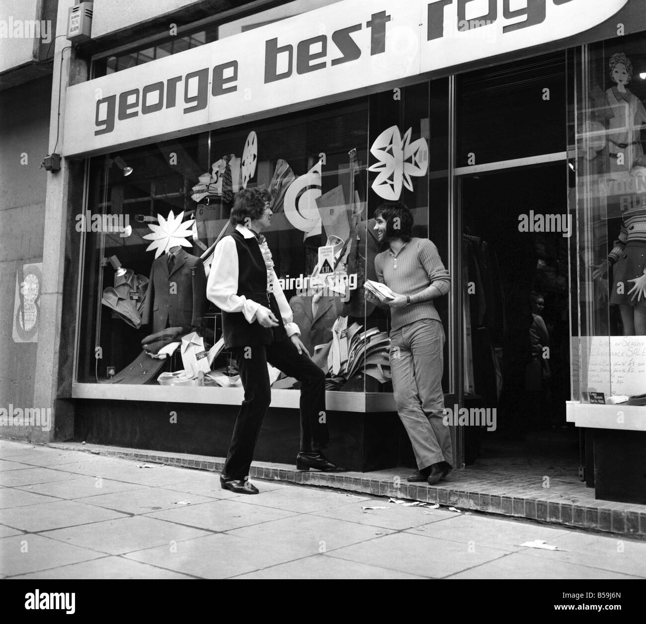 George Best's Boutique: Recording star Don Fardon called with some of ...