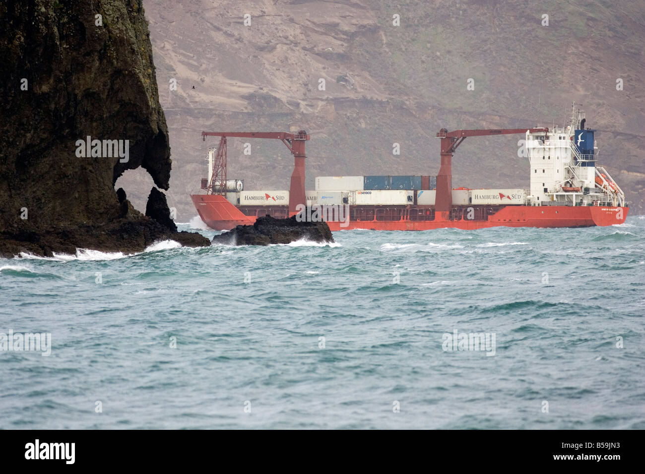 container vessel Spirit of Resolution Stock Photo - Alamy