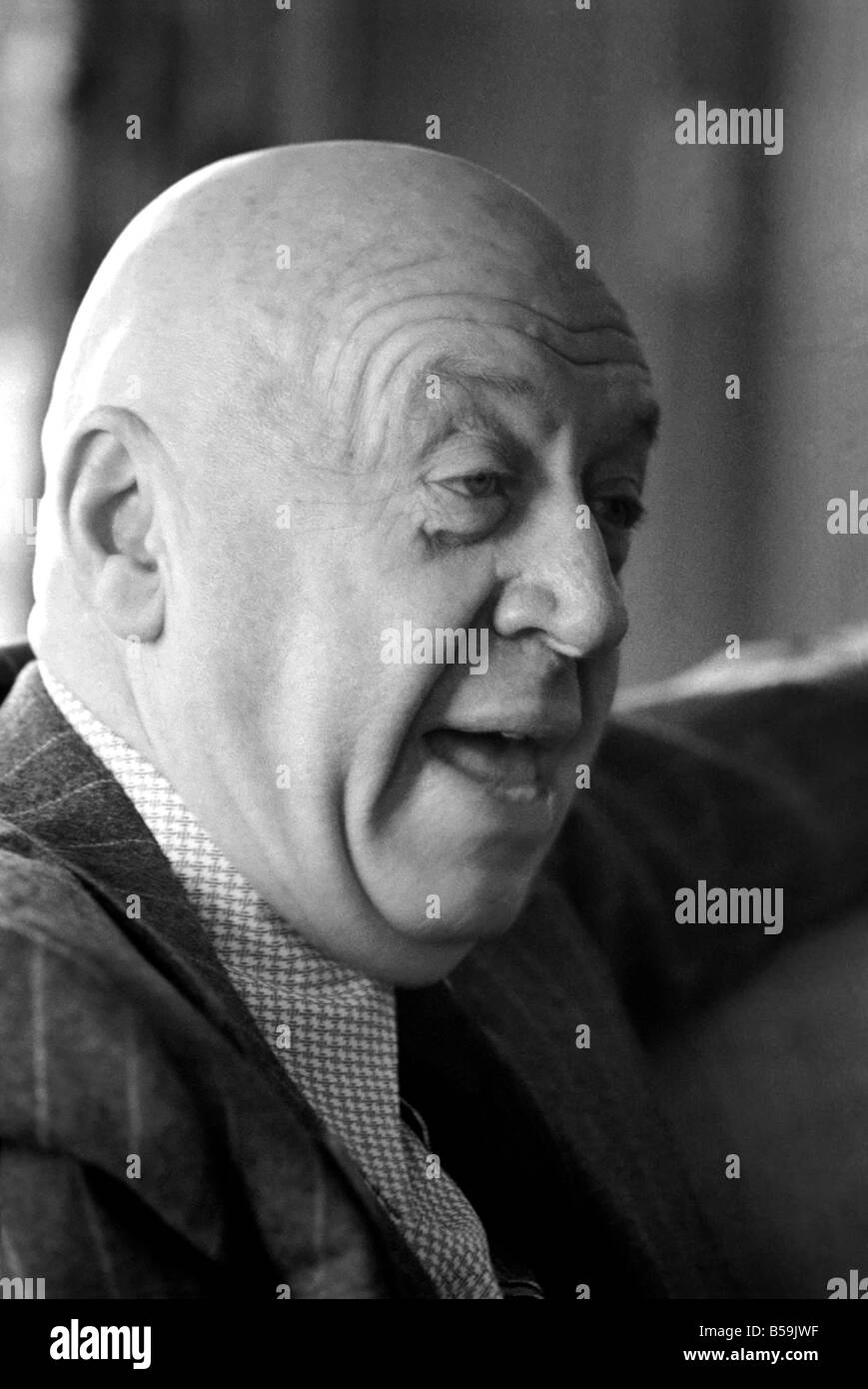 Film Director Otto Preminger. March 1975 75-01644-002 Stock Photo - Alamy