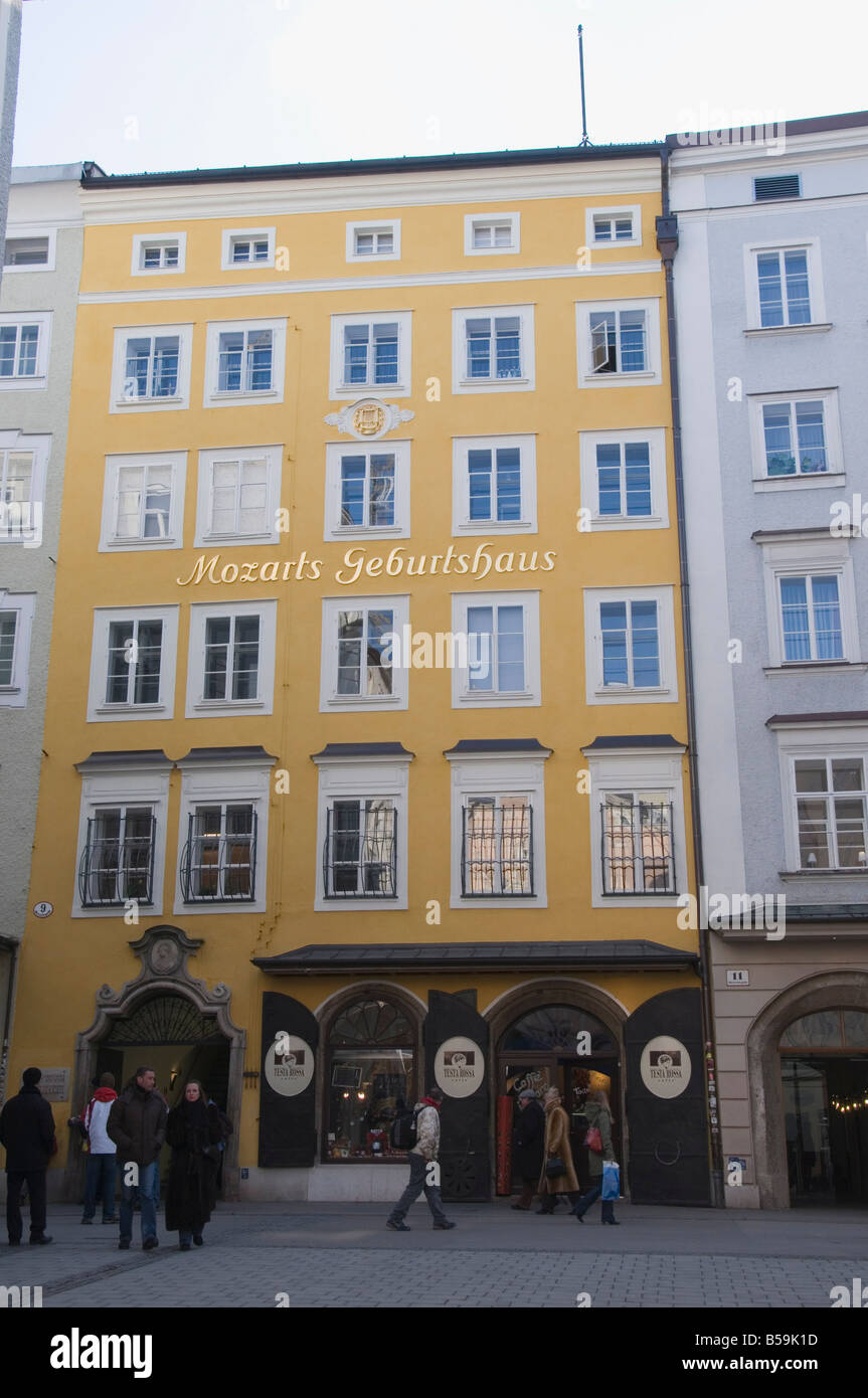 Mozart’s birthplace salzburg hi-res stock photography and images - Alamy