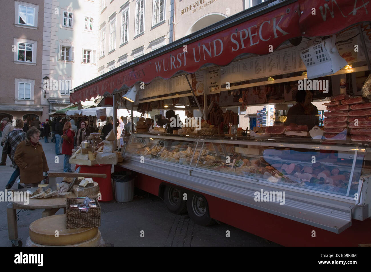 Cheese shop, Salzburg, Austria, Europe Stock Photo - Alamy