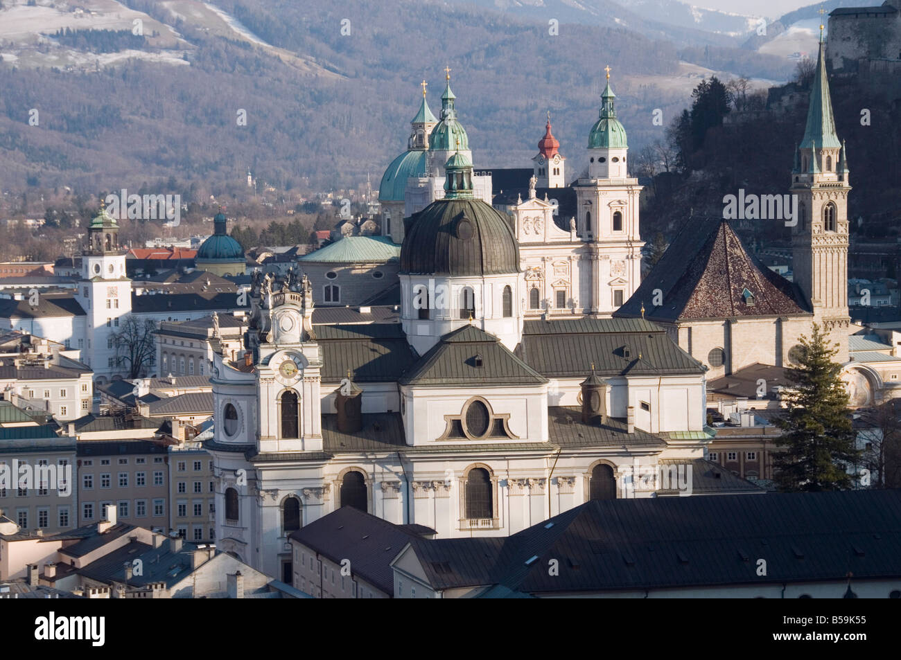 Monchsberg salzburg austria travel hi-res stock photography and images ...