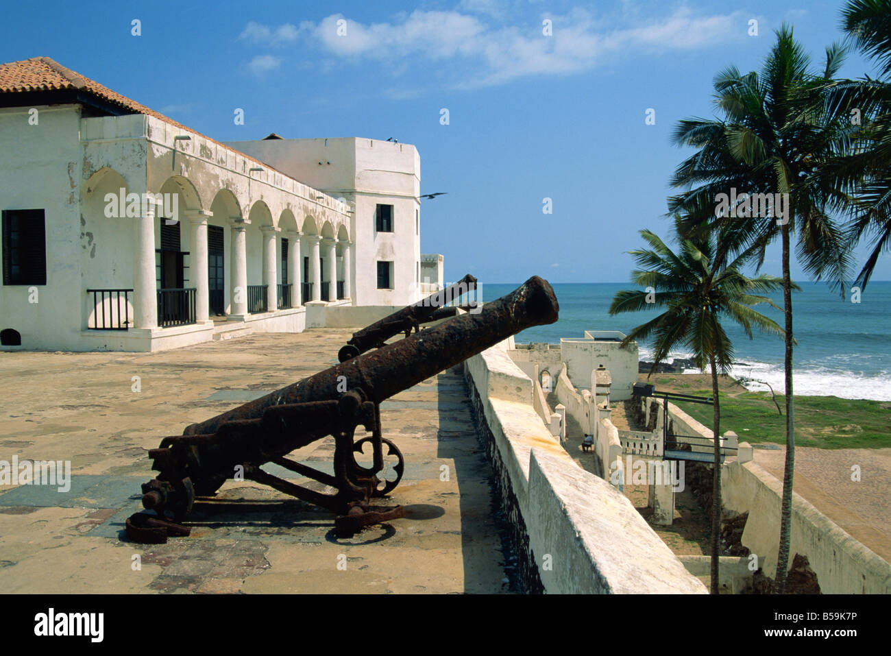 St Georges Fort oldest building in the sub Sahara Elmina Ghana Africa J ...