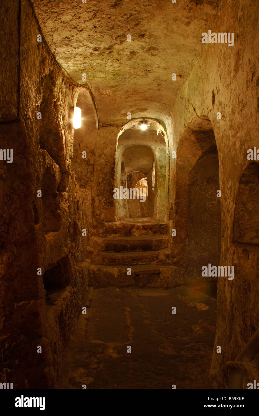 St Paul's Catacombs, Rabat, Malta Stock Photo - Alamy