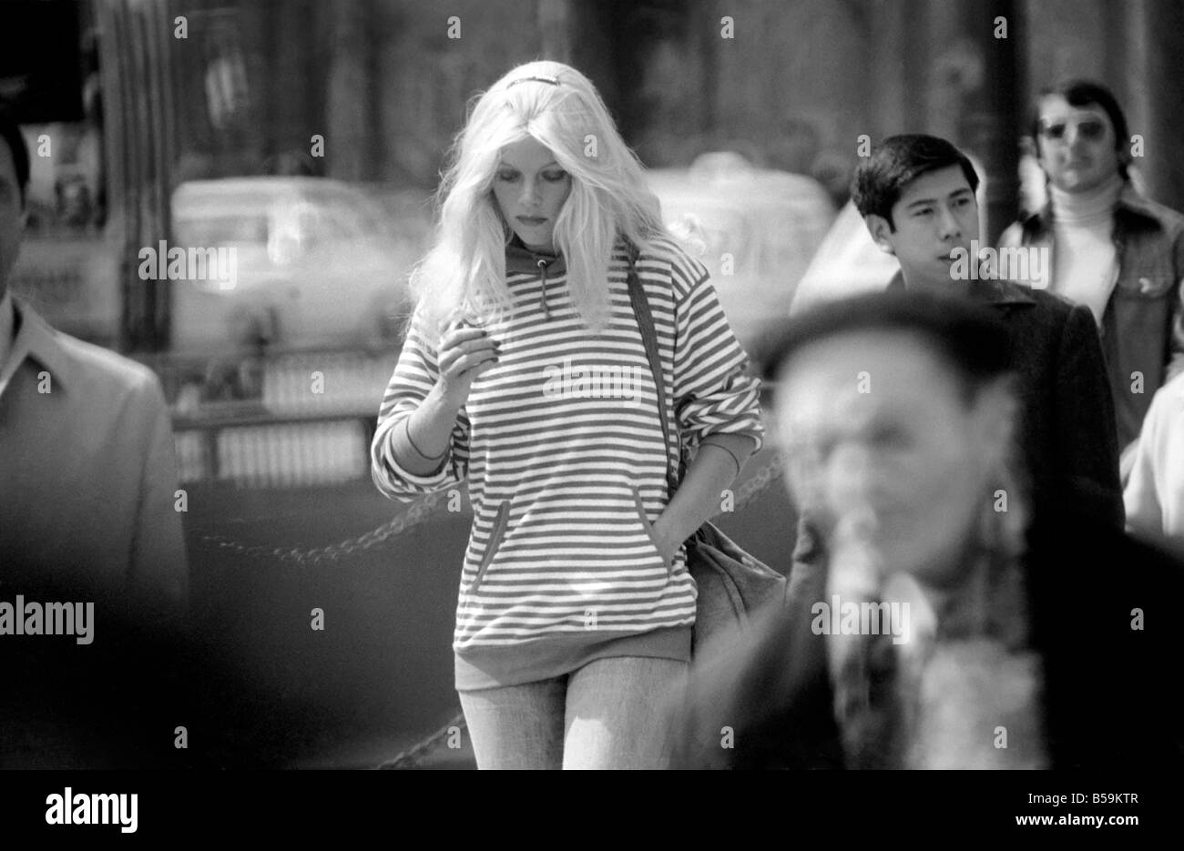 E E C Paris Scenes April 1975 75 2099 Stock Photo Alamy