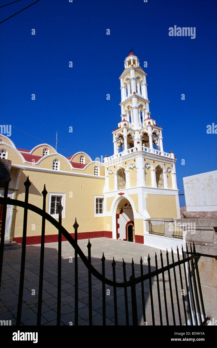 Church horio symi dodecanese greek hi-res stock photography and images ...