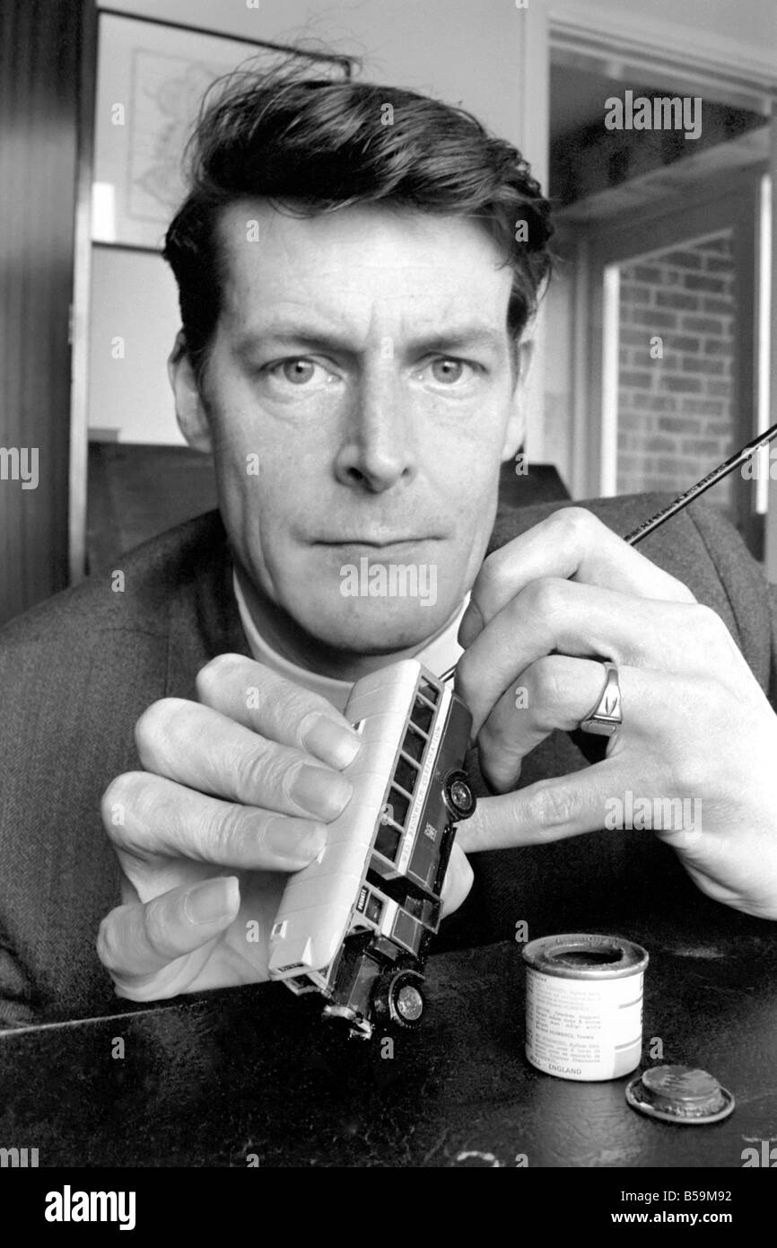 The Reverend Geoffrey Smith, the vicar of St. Michael's and All Angels ...