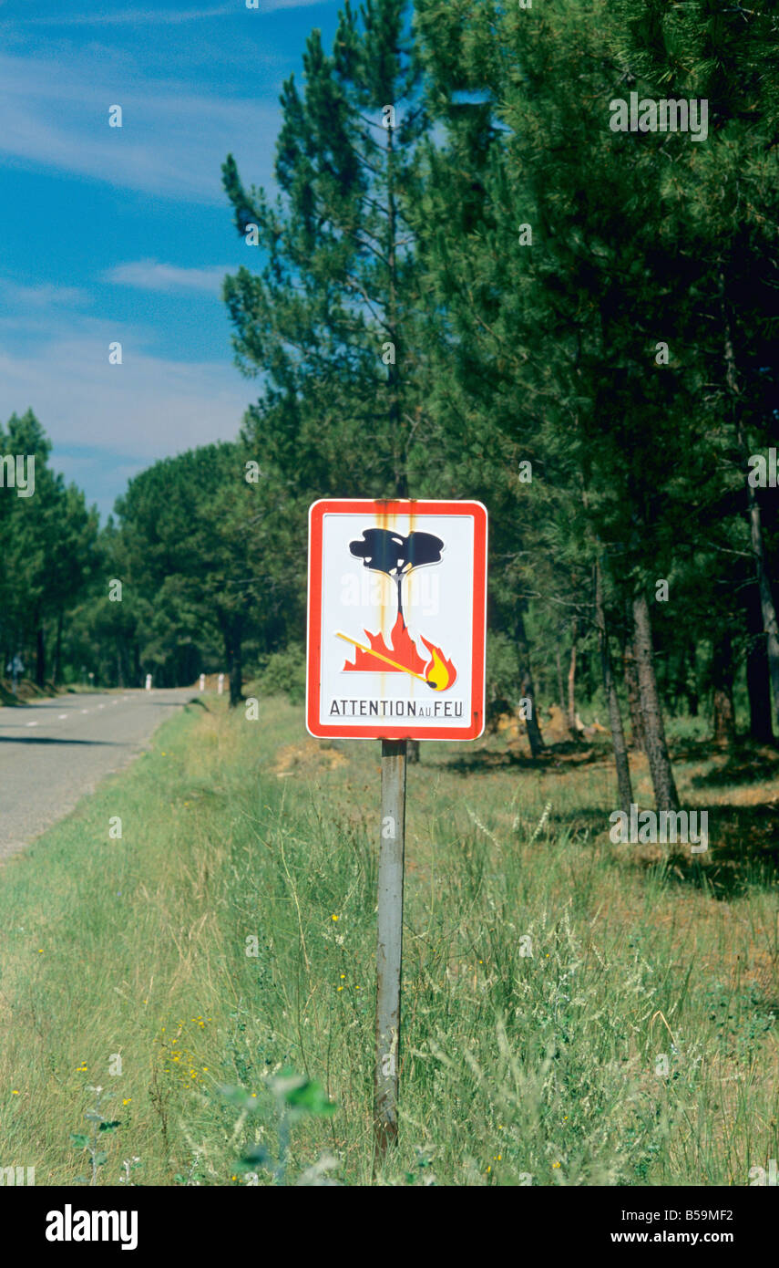 Forestry safety signs hi-res stock photography and images - Alamy