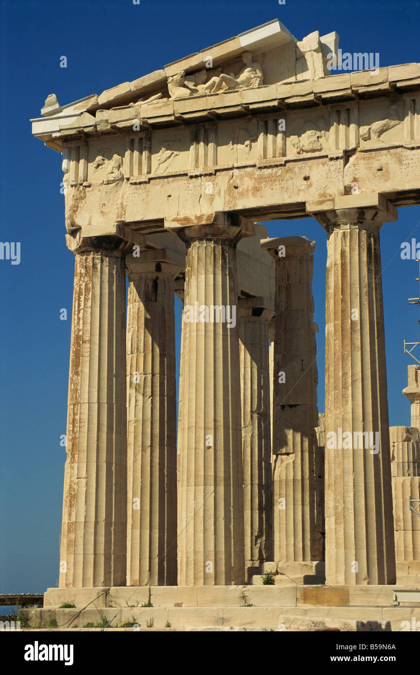 The Parthenon, The Acropolis, UNESCO World Heritage Site, Athens ...