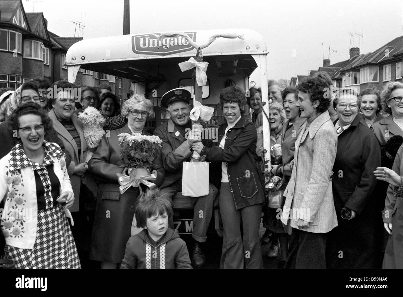 Fred the Milkman Retires: For twenty-one years Fred Horton has been ...