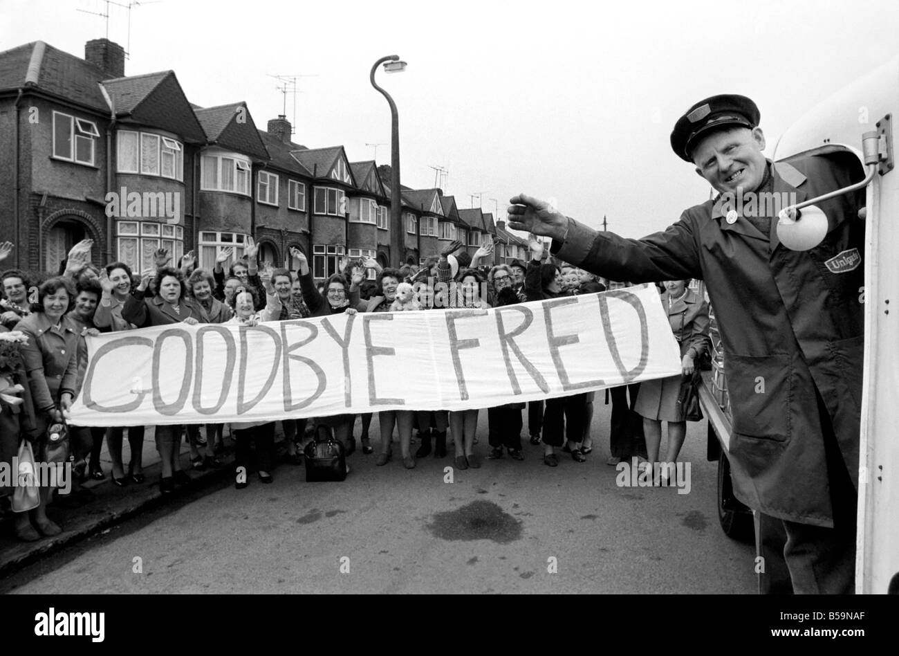 Fred the Milkman Retires: For twenty-one years Fred Horton has been ...